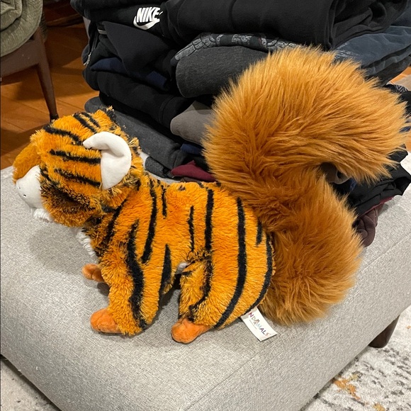 Randimals | Toys | Striped Orange And Black Tiger Plush | Poshmark